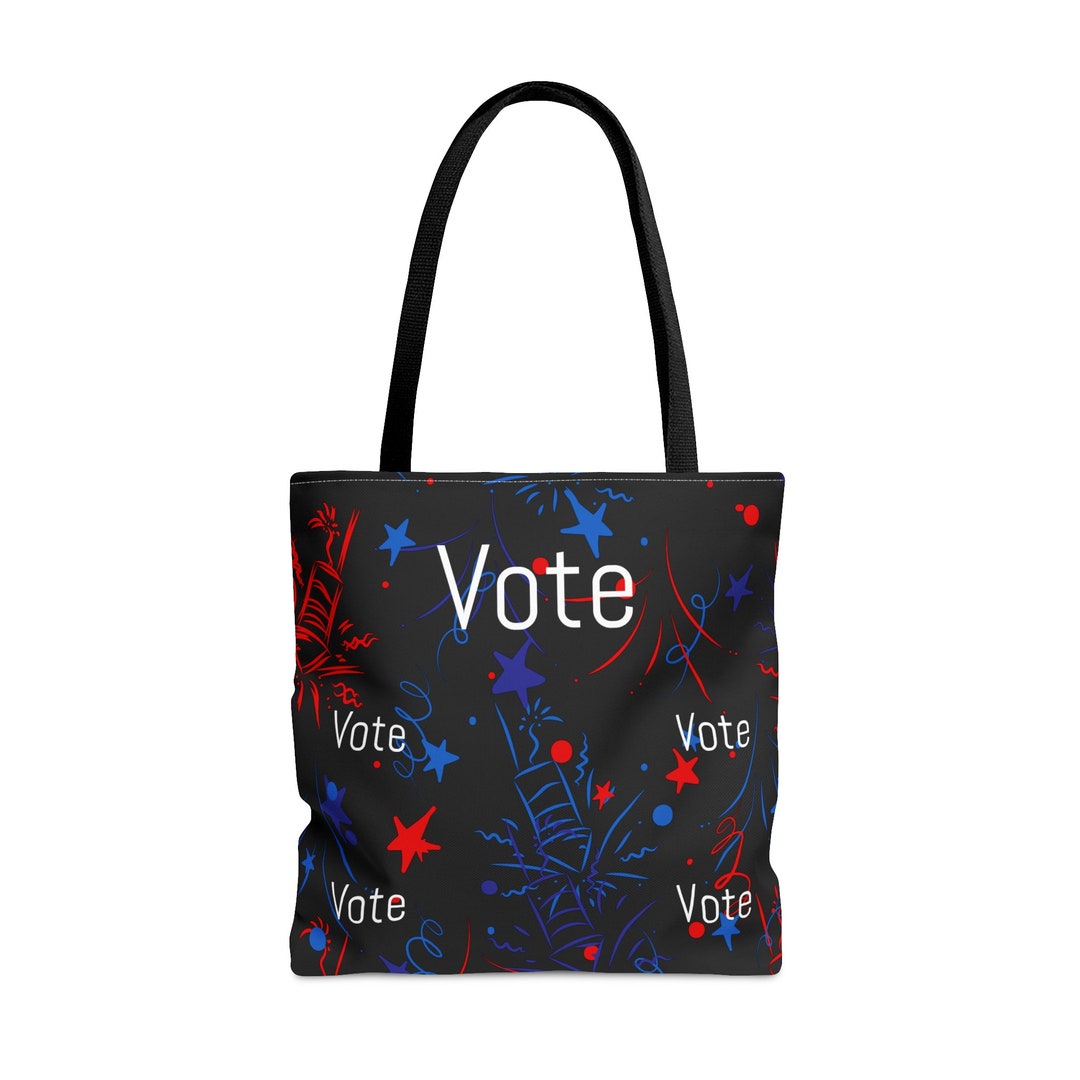 Polyester Tote Bag AOP Political Tote Bag Shopping Bag Shoulder Bag ...