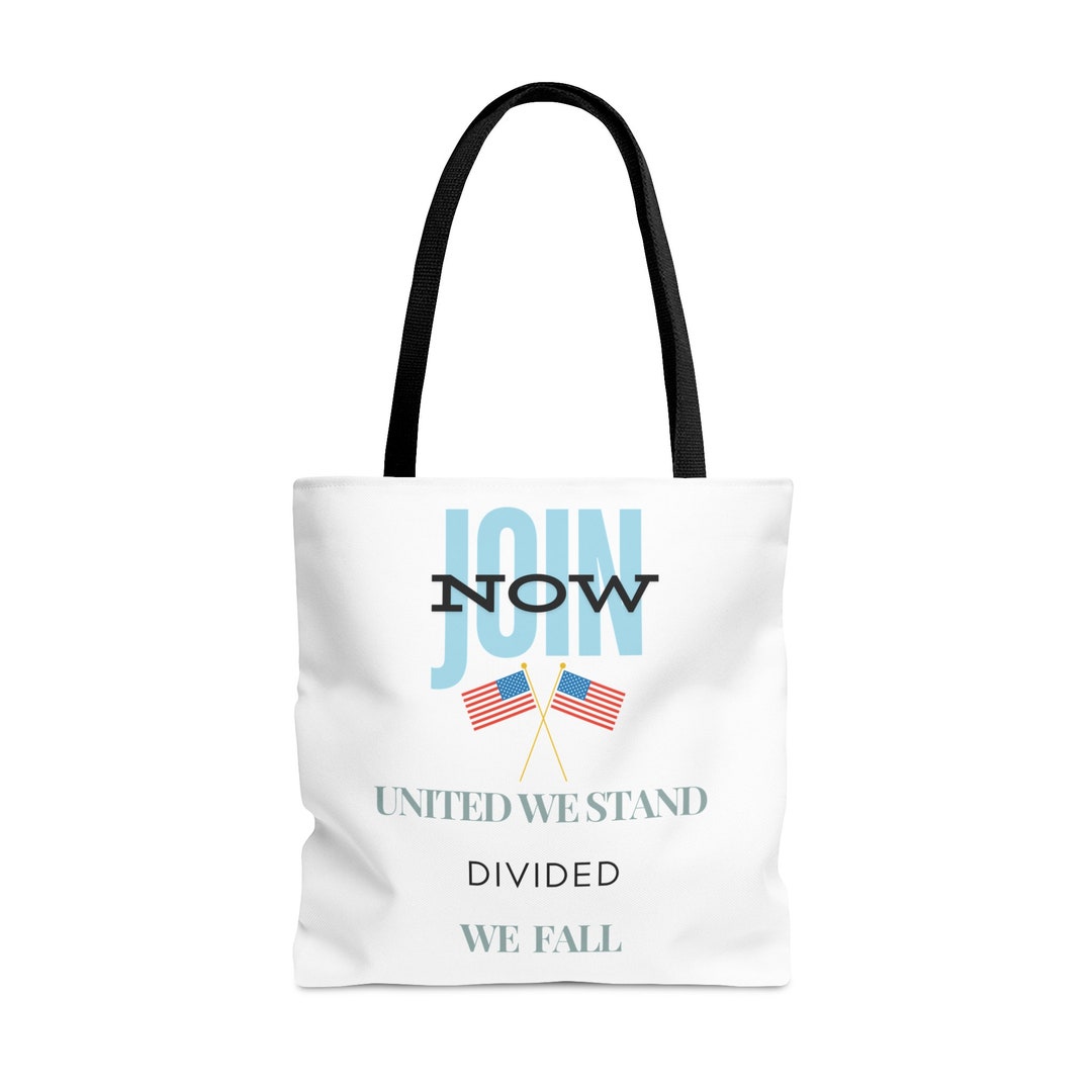 Political Tote Bag: United We Stand, All-over Print - Etsy