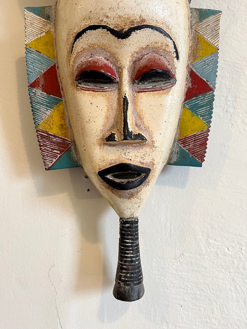 Colorful African Tribal Mask - Etsy