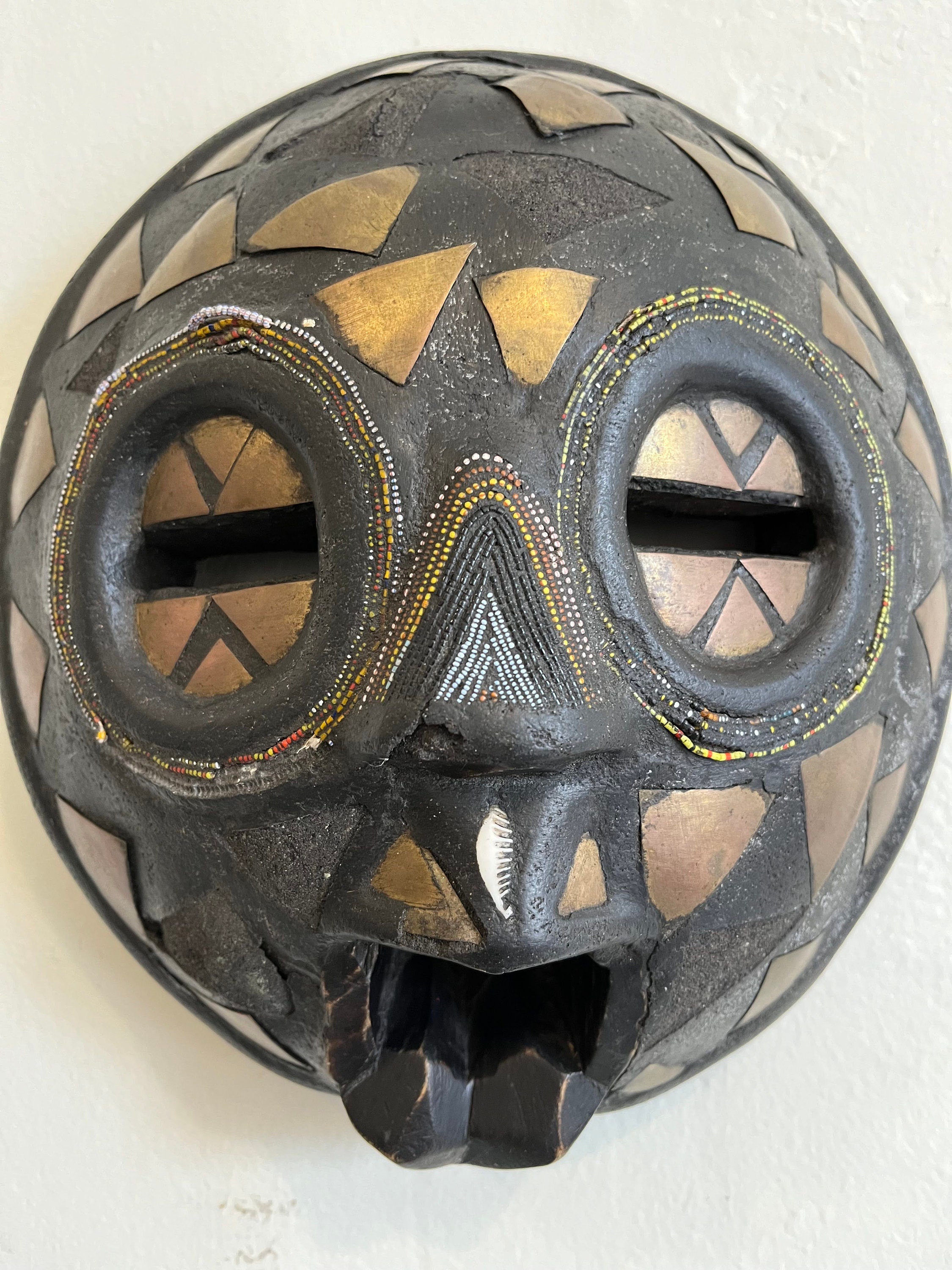 African Ashanti Tribal Mask - Etsy