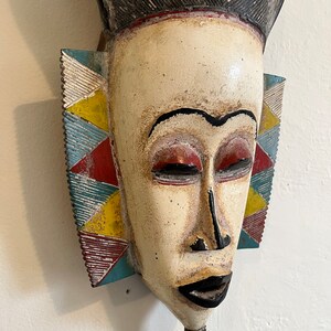 Colorful African Tribal Mask - Etsy