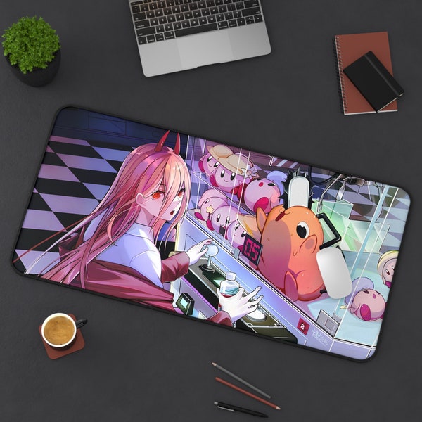Anime Computer Desk Mat - Etsy