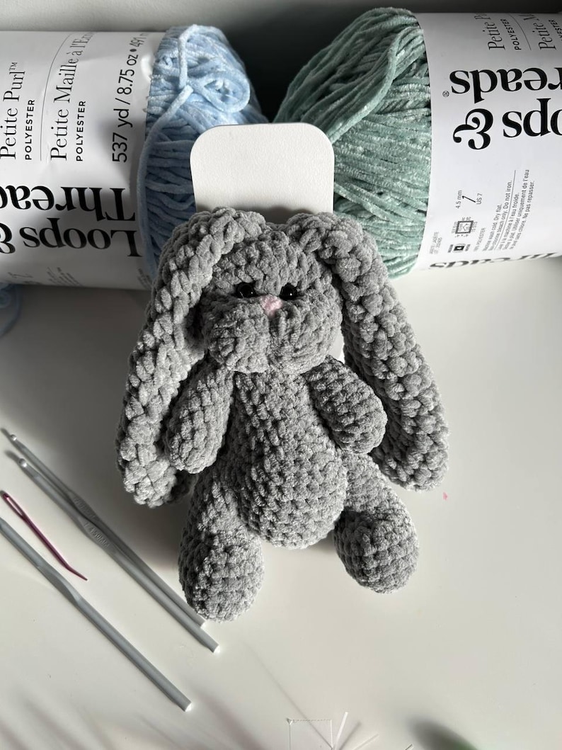 Crochet Bunny 25cm - Etsy