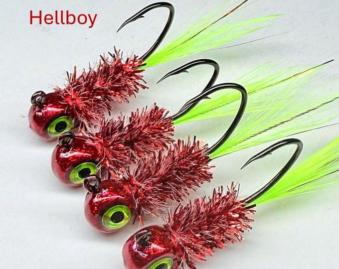 Hellboy Crappie Fishing Jigs - Etsy