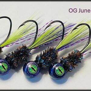 OG June Bug Crappie Fishing Jigs - Etsy