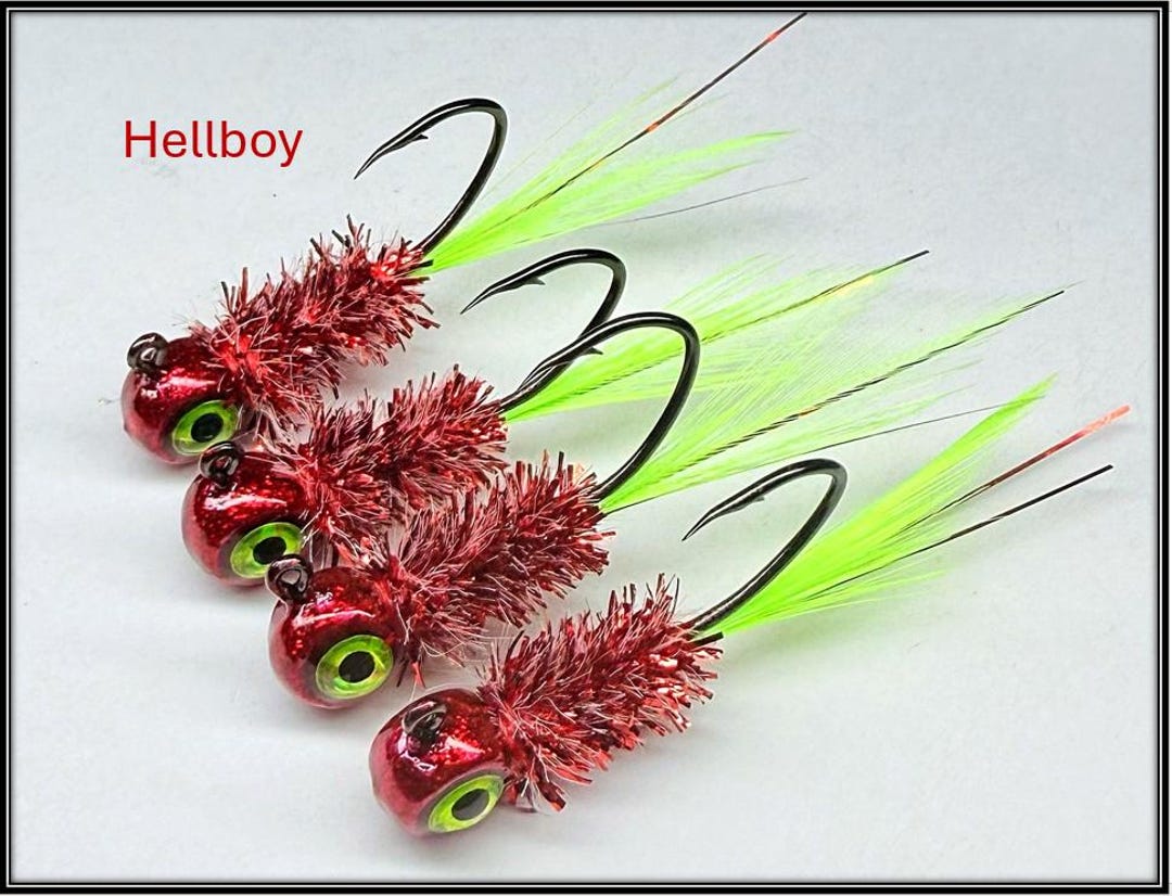 Hellboy Crappie Fishing Jigs - Etsy