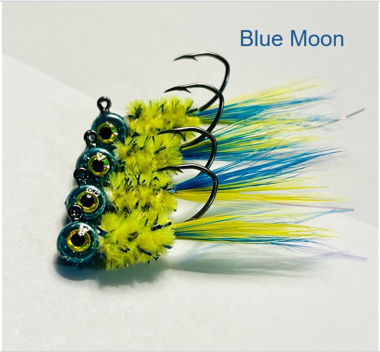 Blue Moon Crappie Fishing Jigs - Etsy