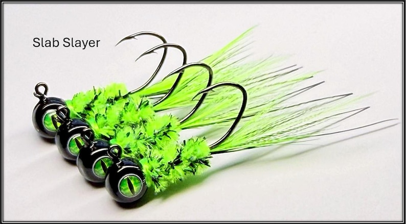Slab Slayer Crappie Fishing Jigs - Etsy