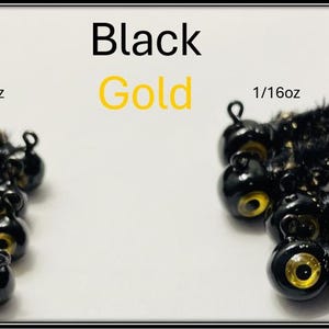 Black Gold Crappie Fishing Jigs - Etsy