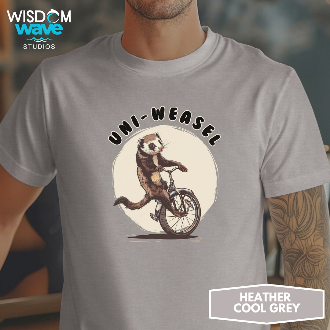 Funny Ferret Shirt, Funny Ferret T-shirt, Funny Ferret Tee, Ferret Shirt, Weasel T-shirt, Weasel ...