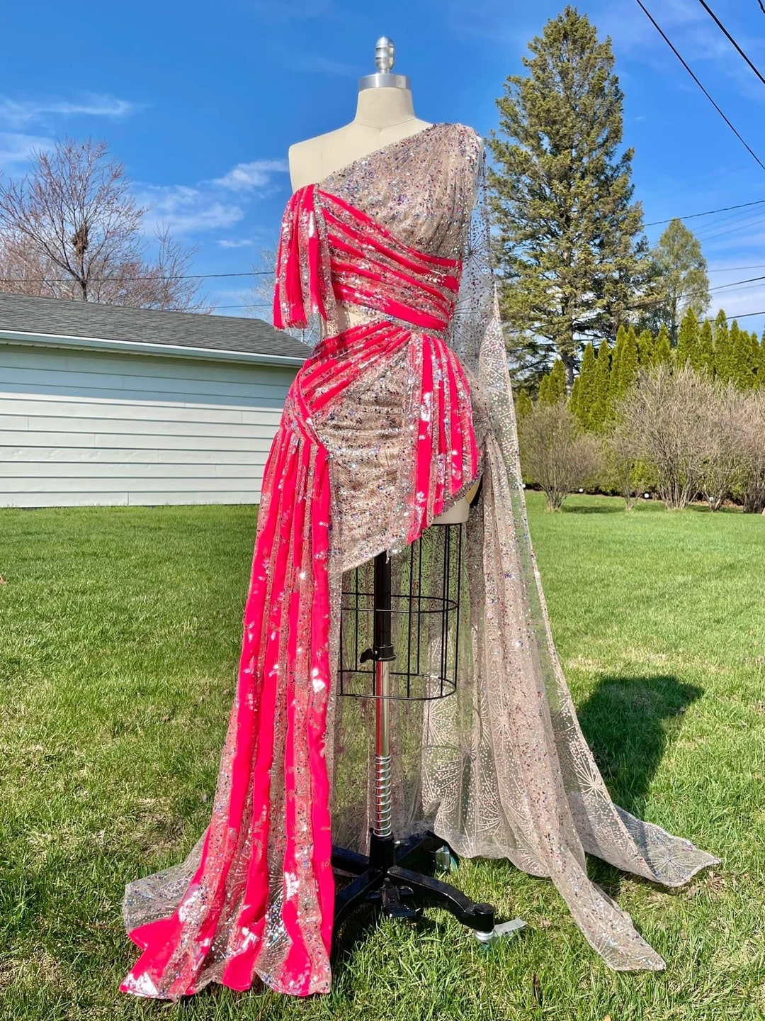 Hmong Modern Pageant Inspired Dress - Etsy