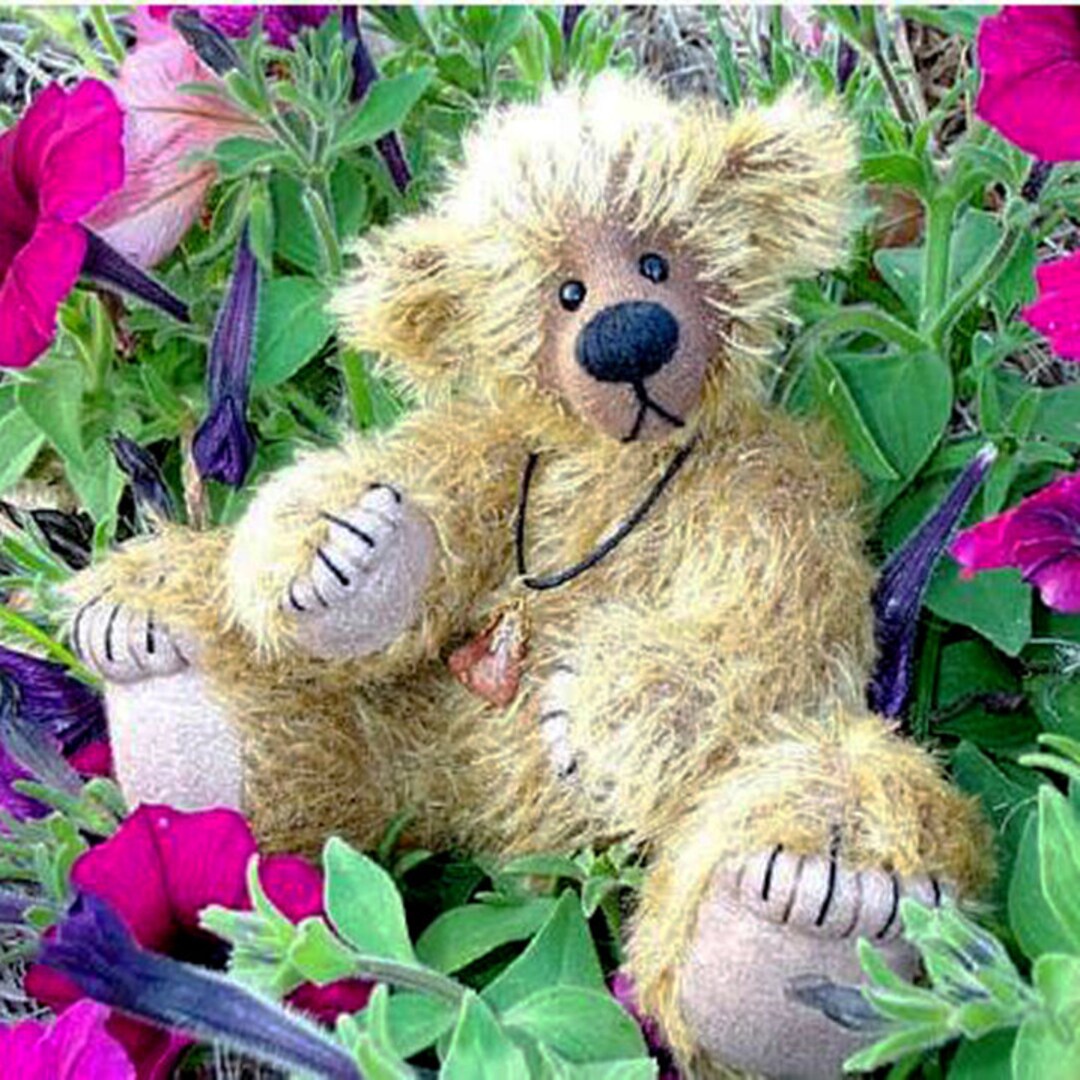 Teddy Bear Pattern for 5 Way Jointed Bear With Pulled Toes and Sculpted ...