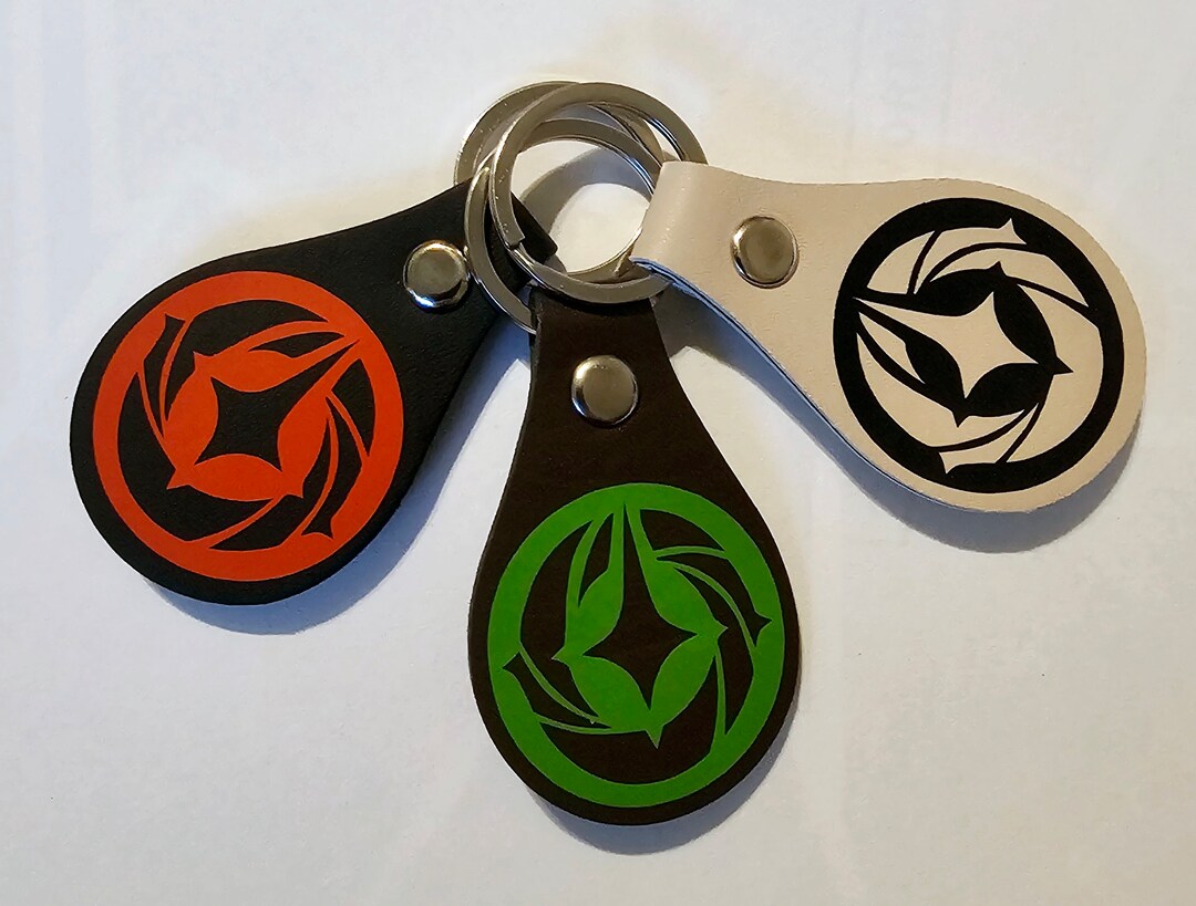 Lorcana Lore Leather Keychain / Binder Zipper Pull - Etsy