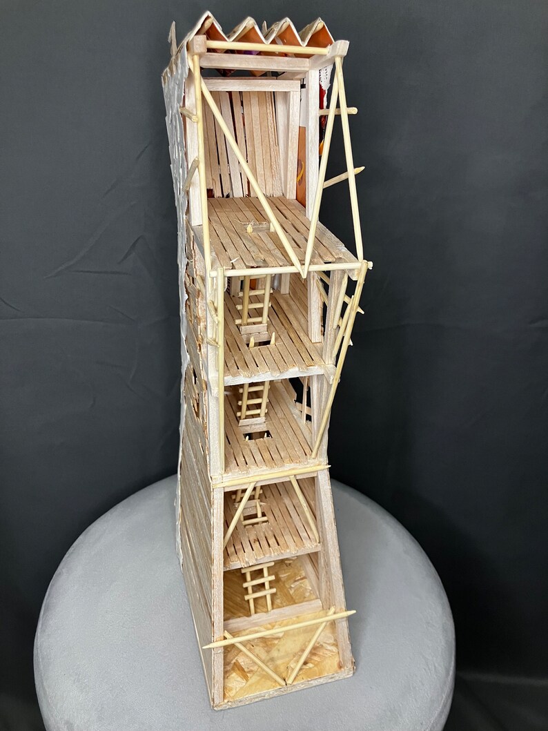 Orc Mordor Siege Tower Replica | 28mm Scale Tabletop Miniature - Etsy