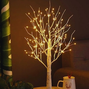 Glowing Birch Tree LED Lights - Etsy