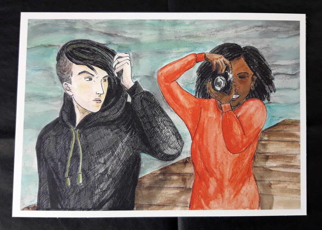 Print "jonah and Sibel" - RE-GENERATION - Tala T. Alsted - Book Merch ...