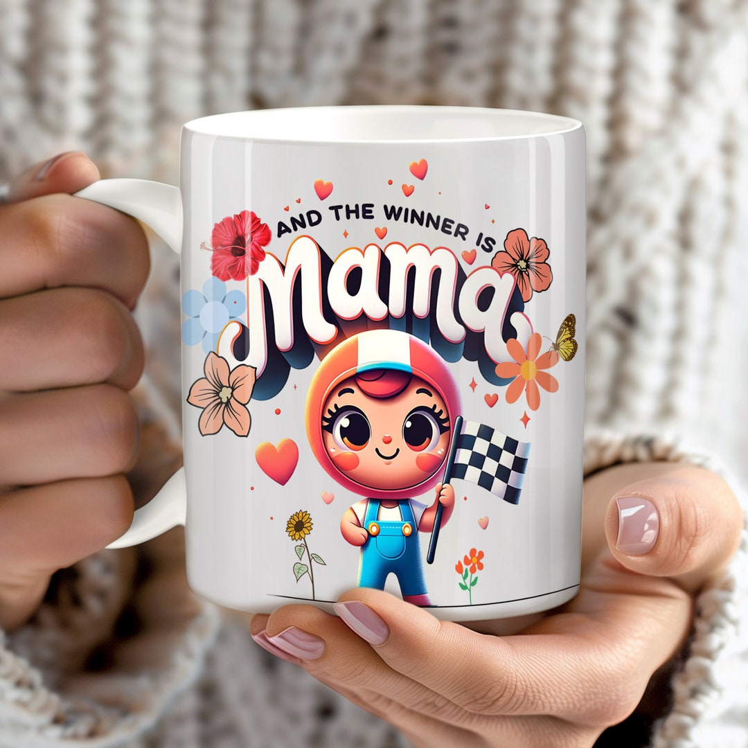 Mama Winner Checkered PNG, Mama Flowers Checkered Mother Day Mama ...