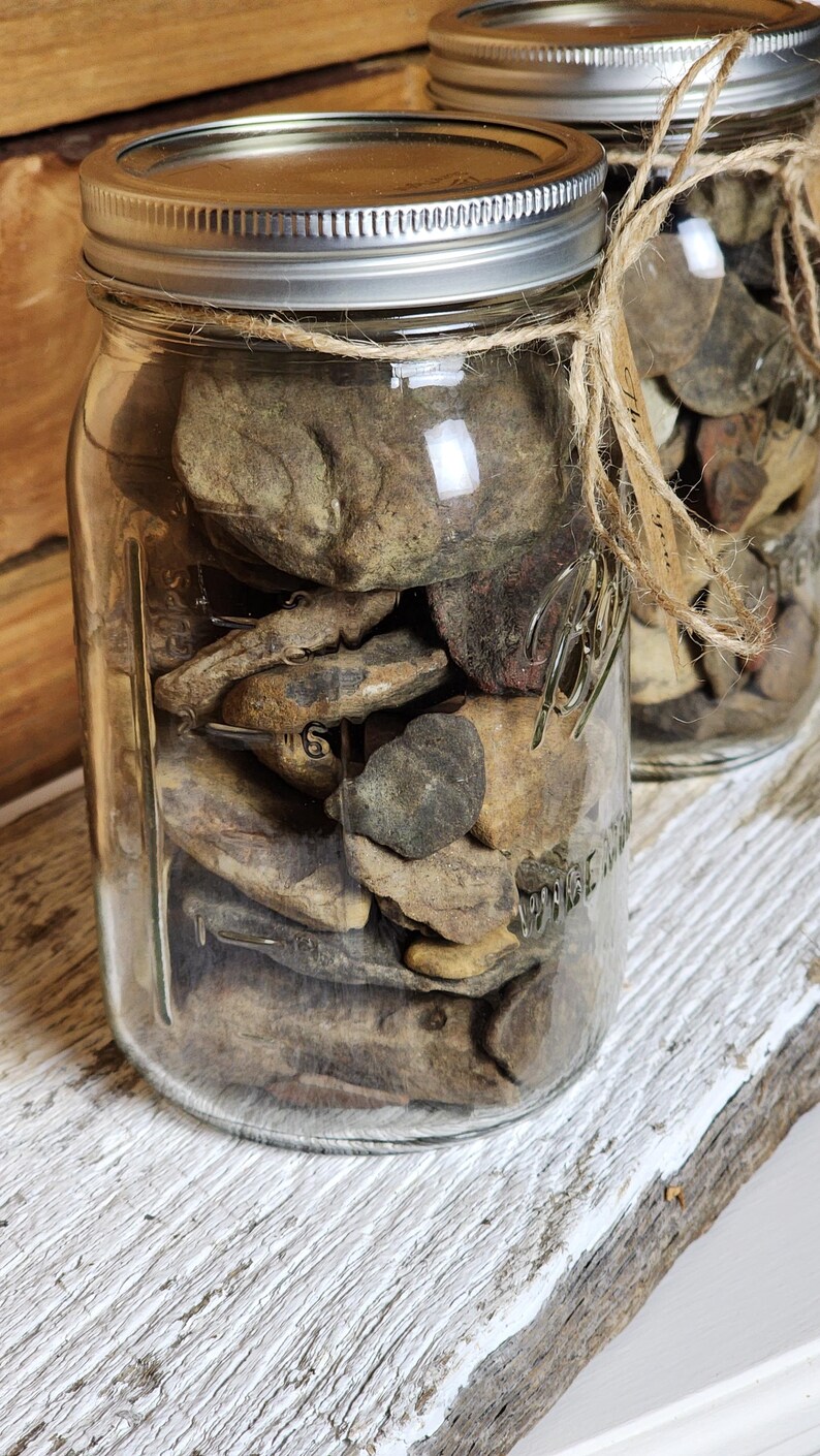 Creek Rock Jars - Etsy