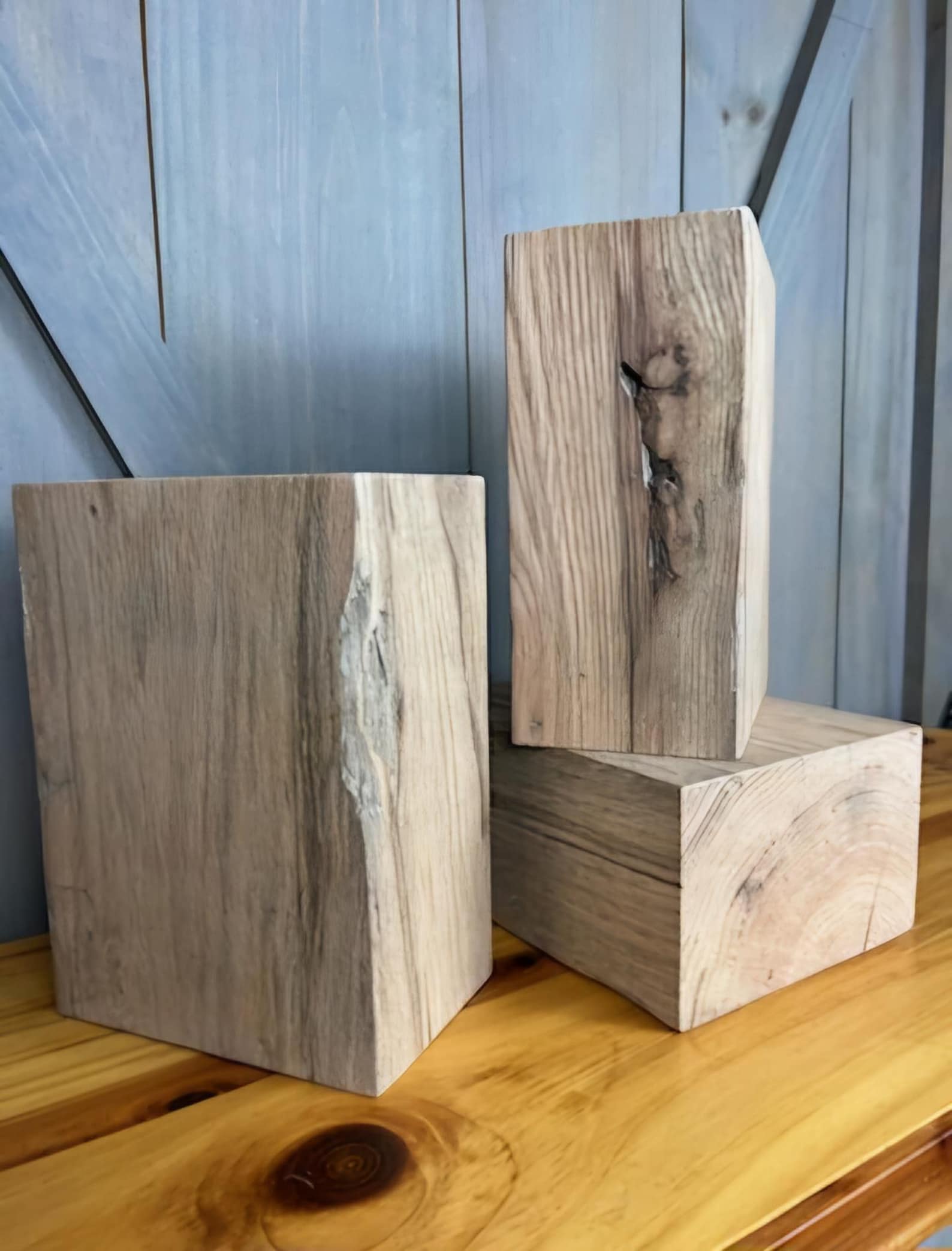 Rustic Oak Block Riser - Etsy