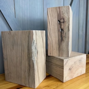 Rustic Oak Block Riser - Etsy
