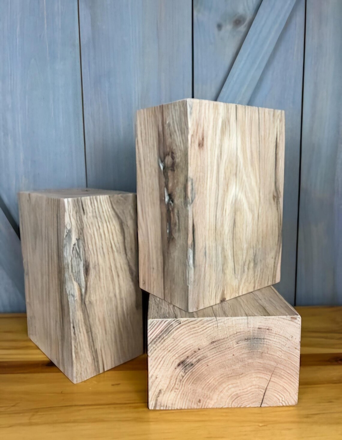 Rustic Oak Block Riser - Etsy