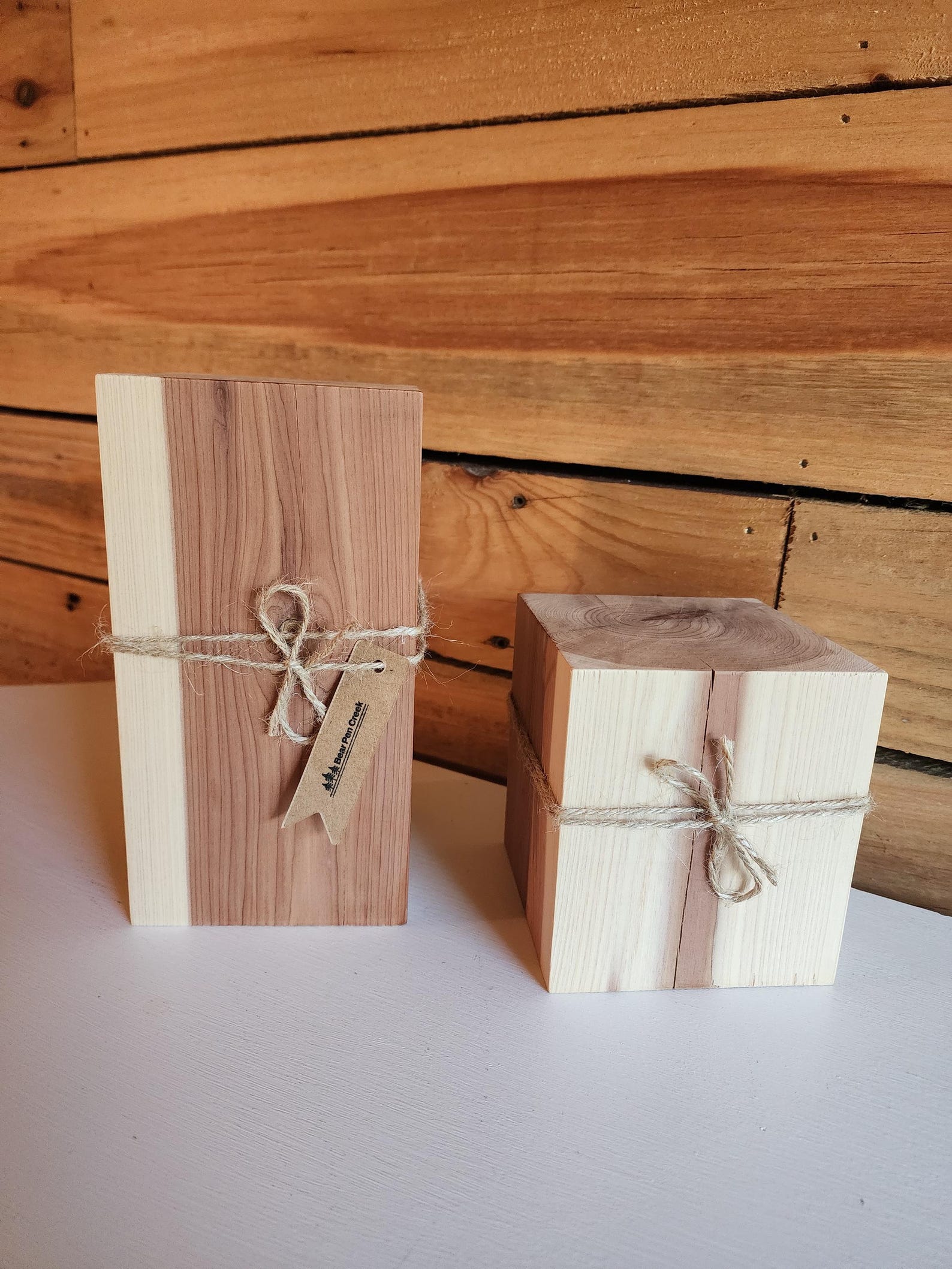 Cedar Block Risers - Etsy