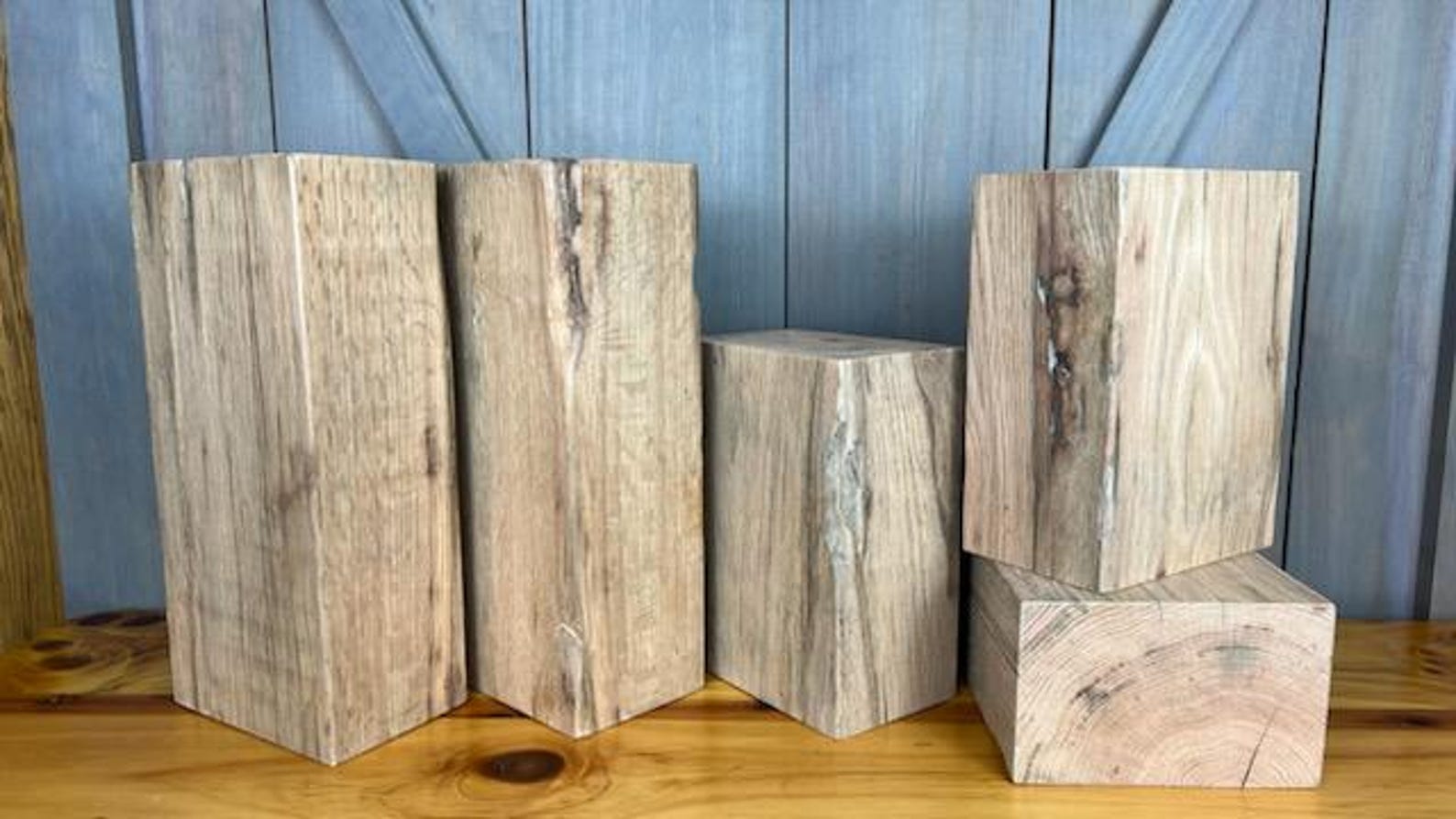 Rustic Oak Block Riser - Etsy
