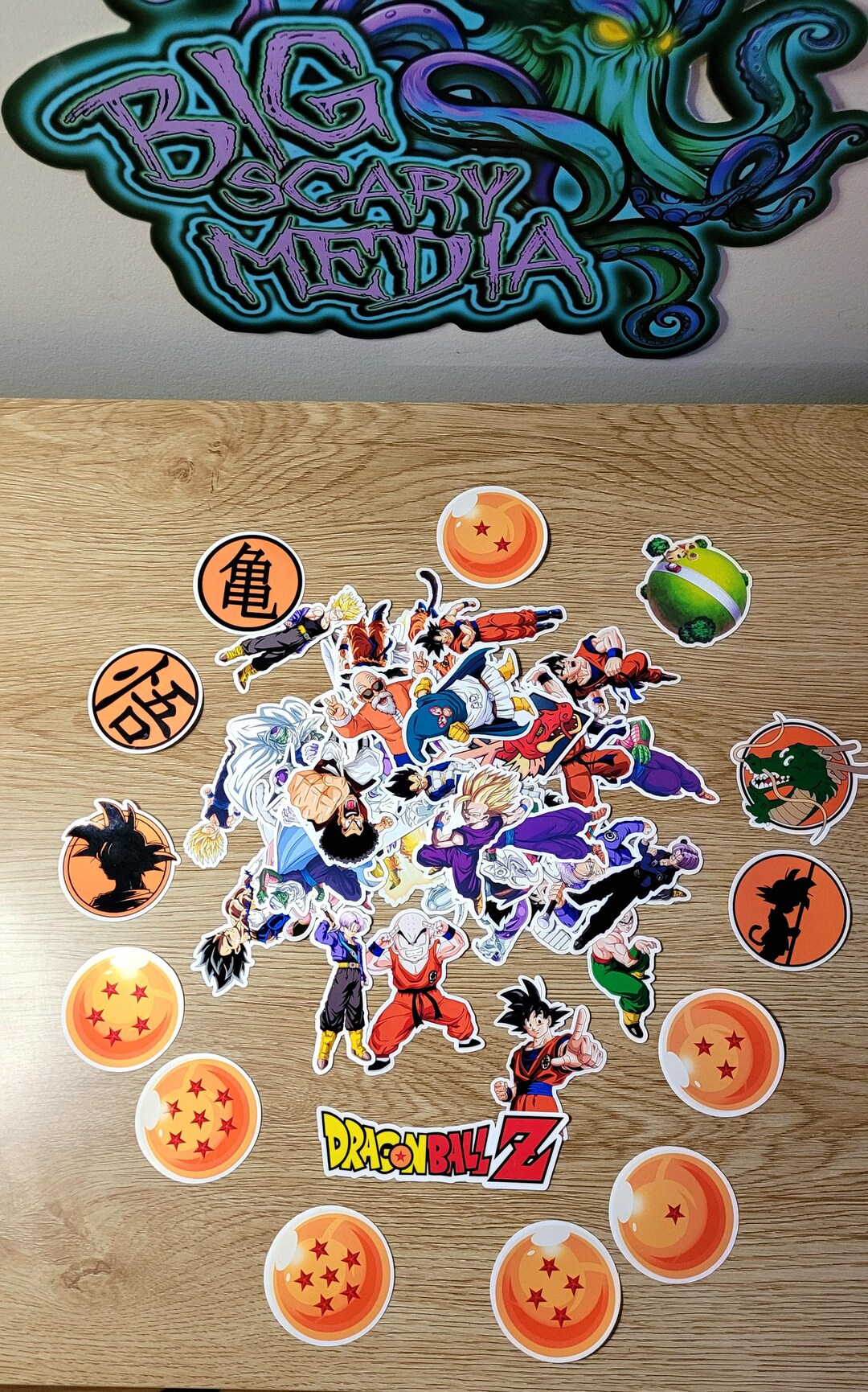 Dragon Ball Z Sticker Pack 50pc - Etsy