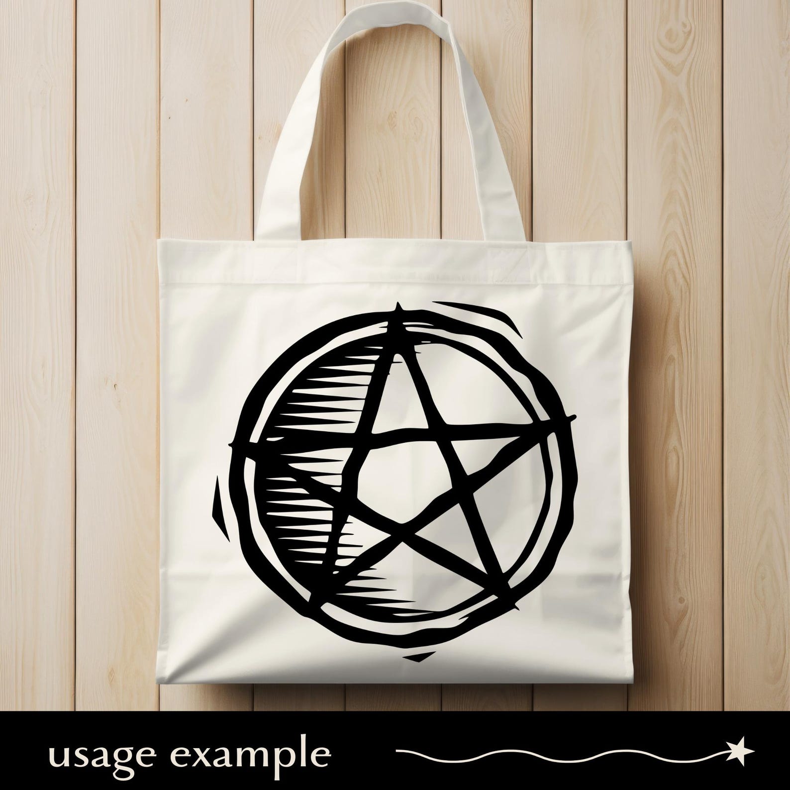 Сurved Pentacle SVG, Five-pointed Star Pentagram Png, Eps, Dxf ...