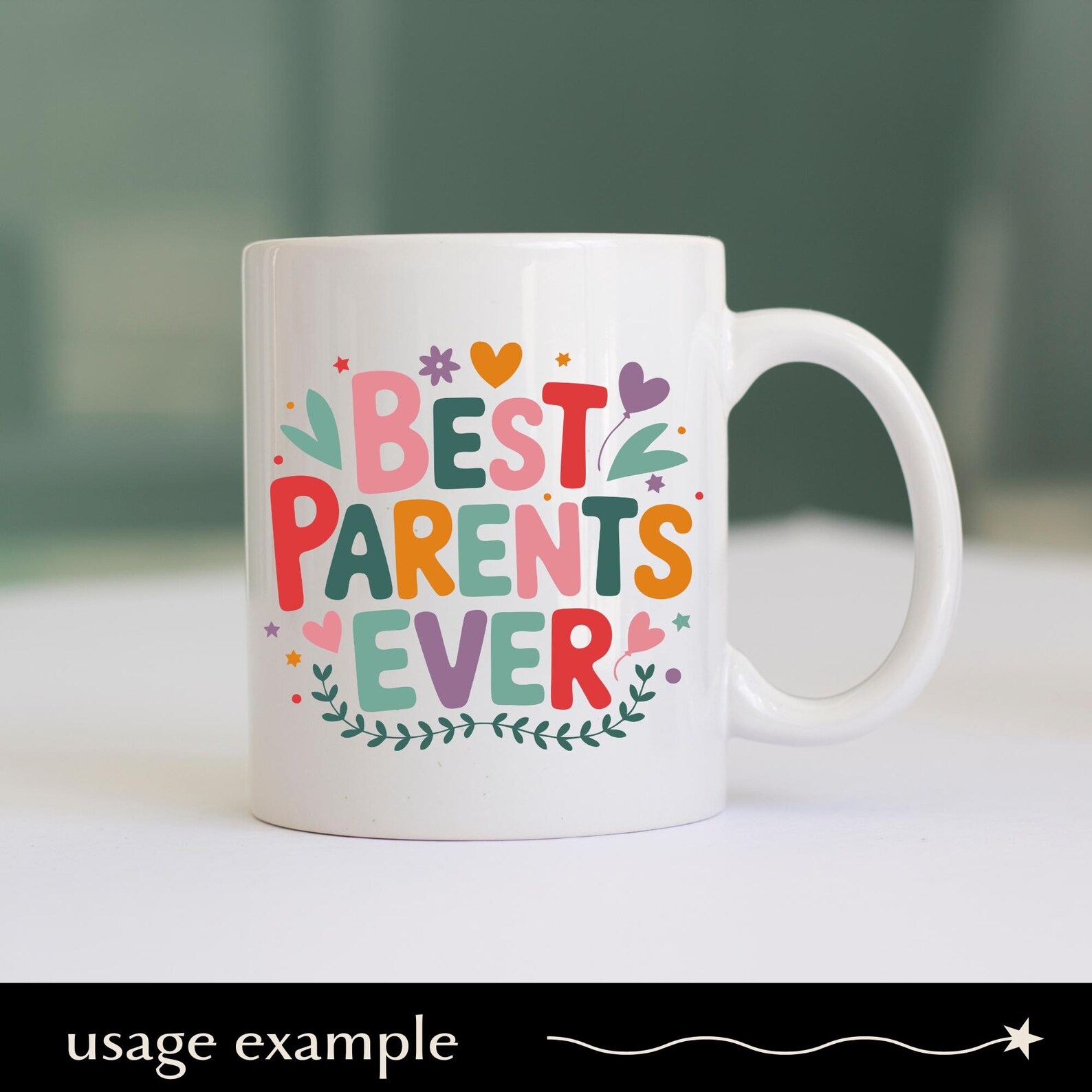 Best Parents Ever SVG, Congratulations for Mom Dad Png, Eps, Dxf ...