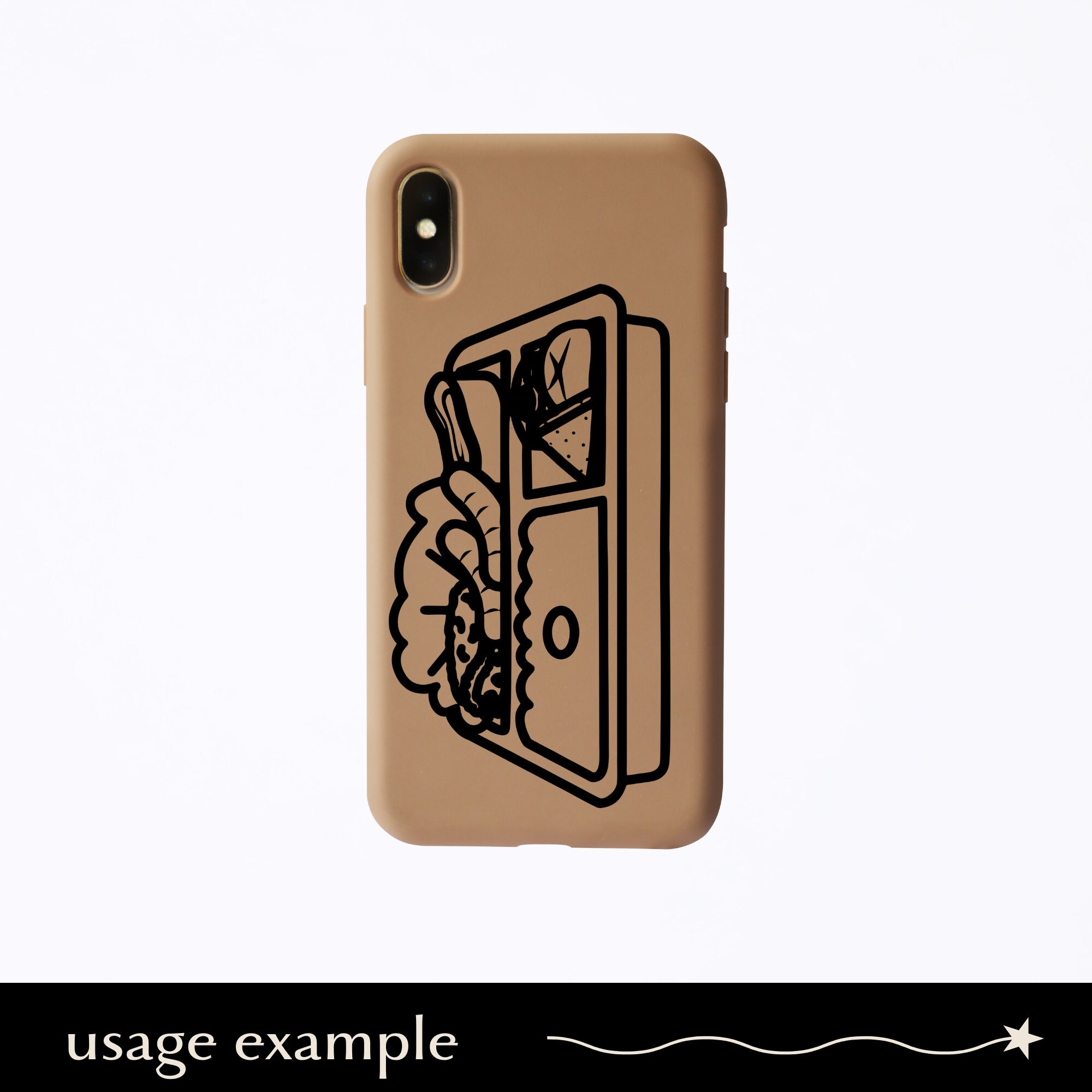 Black & White Japanese Bento Meal SVG, Home Cooked Traditional Lunch ...