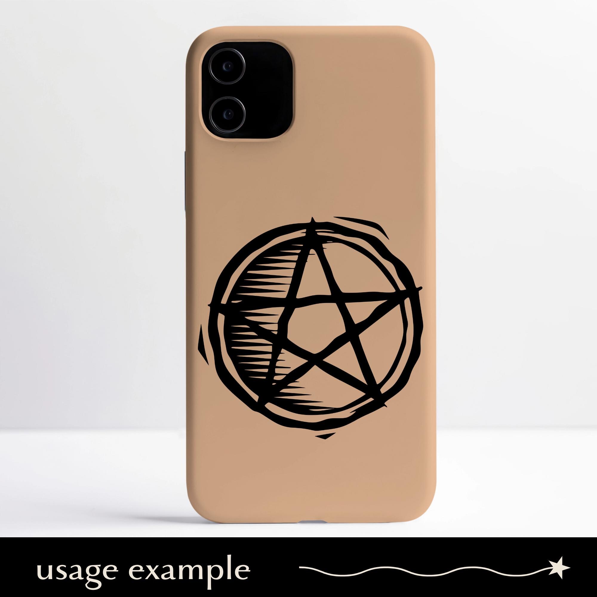 Сurved Pentacle SVG, Five-pointed Star Pentagram Png, Eps, Dxf ...