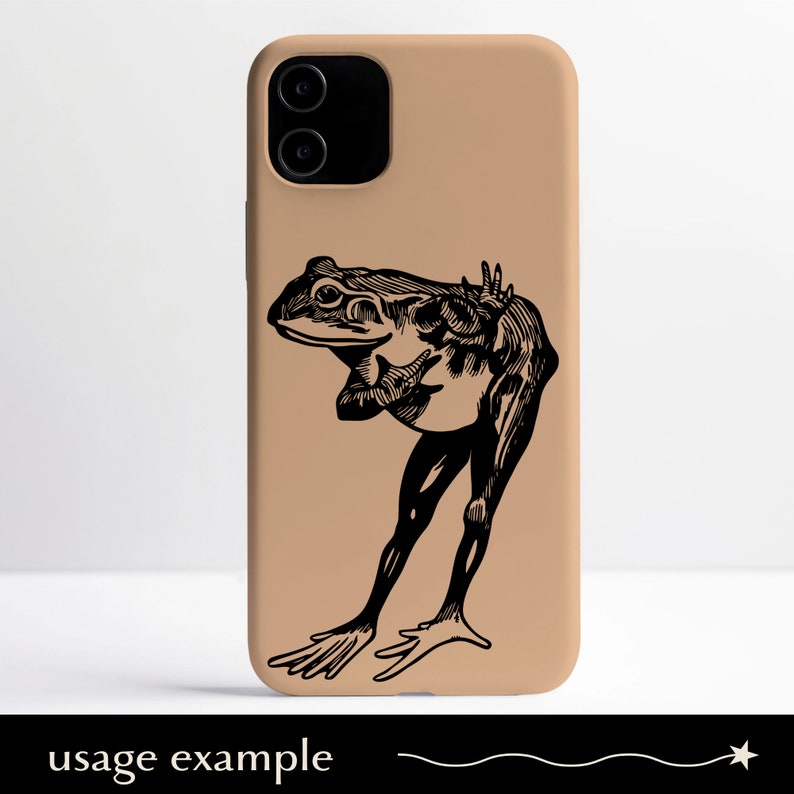 Long-legged Frog Gentleman SVG, Bowing Polite Humanoid Toad Png, Eps ...