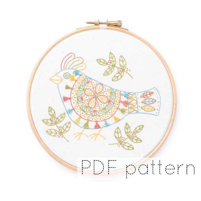 Folk Art Embroidery - Etsy