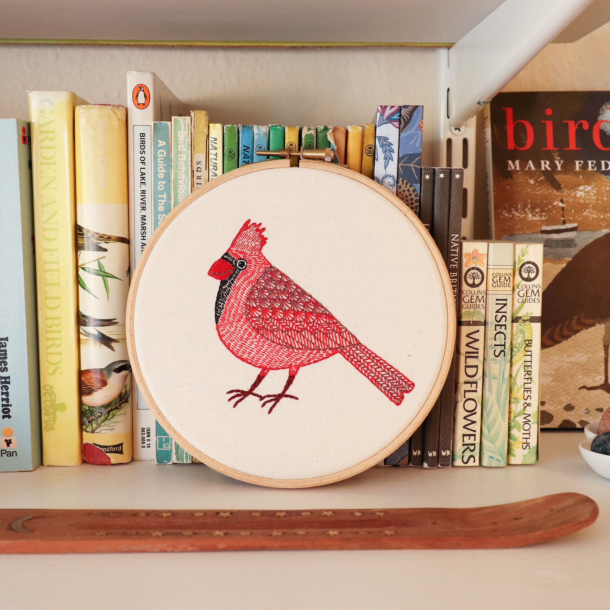 Cardinal Bird Embroidery Pattern Instant Download | Etsy