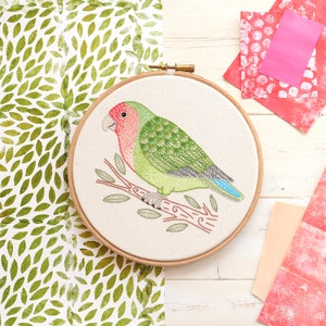Lovebird | Hand Embroidery Pattern Download - Etsy