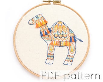 Camel Embroidery - Etsy