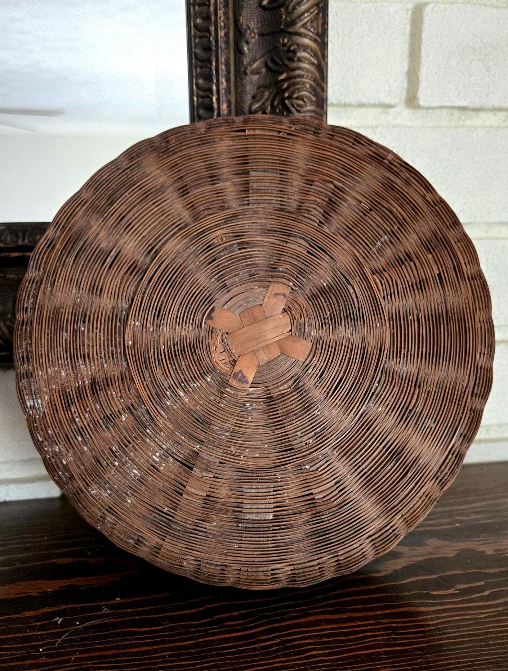 Antique Sewing Basket - Etsy