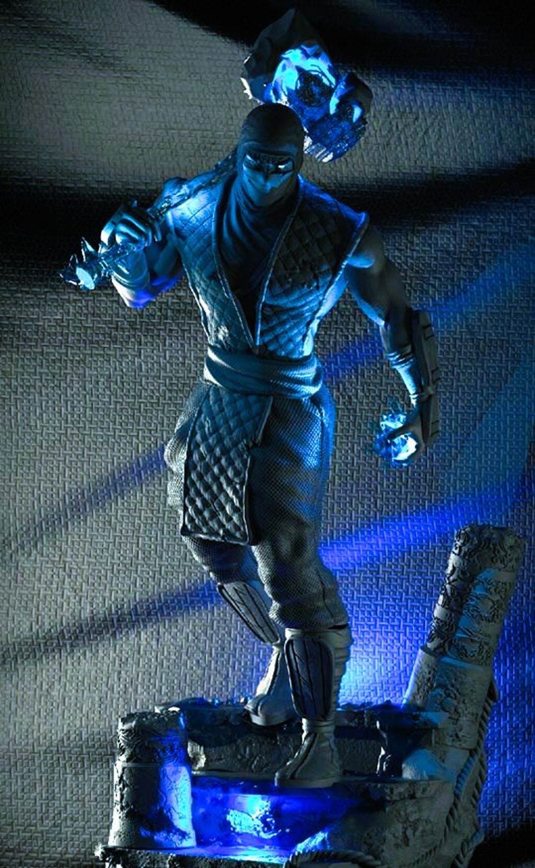 Sub Zero STL, 3D Model, 3D Figure, Bust, Printing, 3D Print, Diorama ...