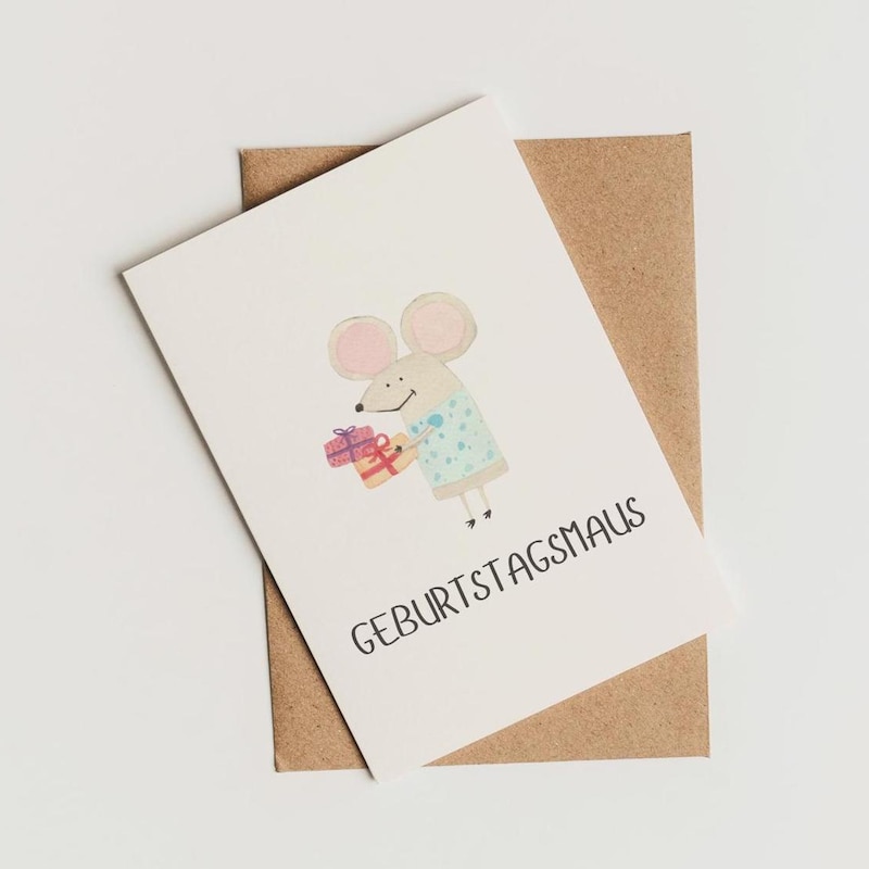 Geburtstagskarte maus lustig - Etsy.de