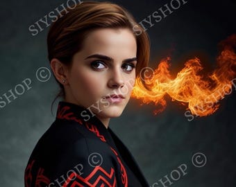 Emma Watson Personalised 2024 Large Wall Calendar 12 Month Planner ...