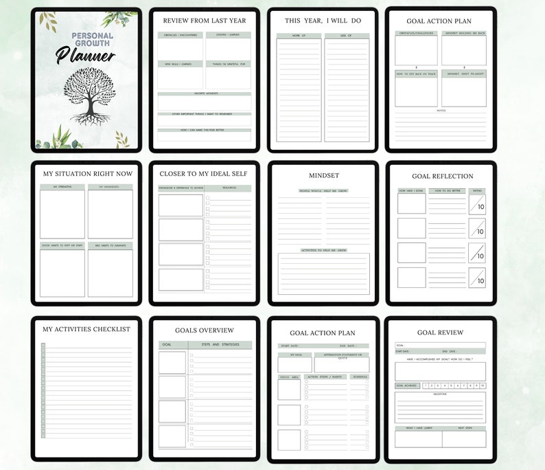 Self Growth, Progress, Goal Set, Development, Reflect, Mindful, Journey ...