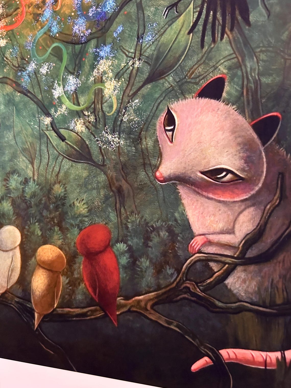Eight Animal Friends Find a Mood Ring Limited Edition Reproduction - Etsy
