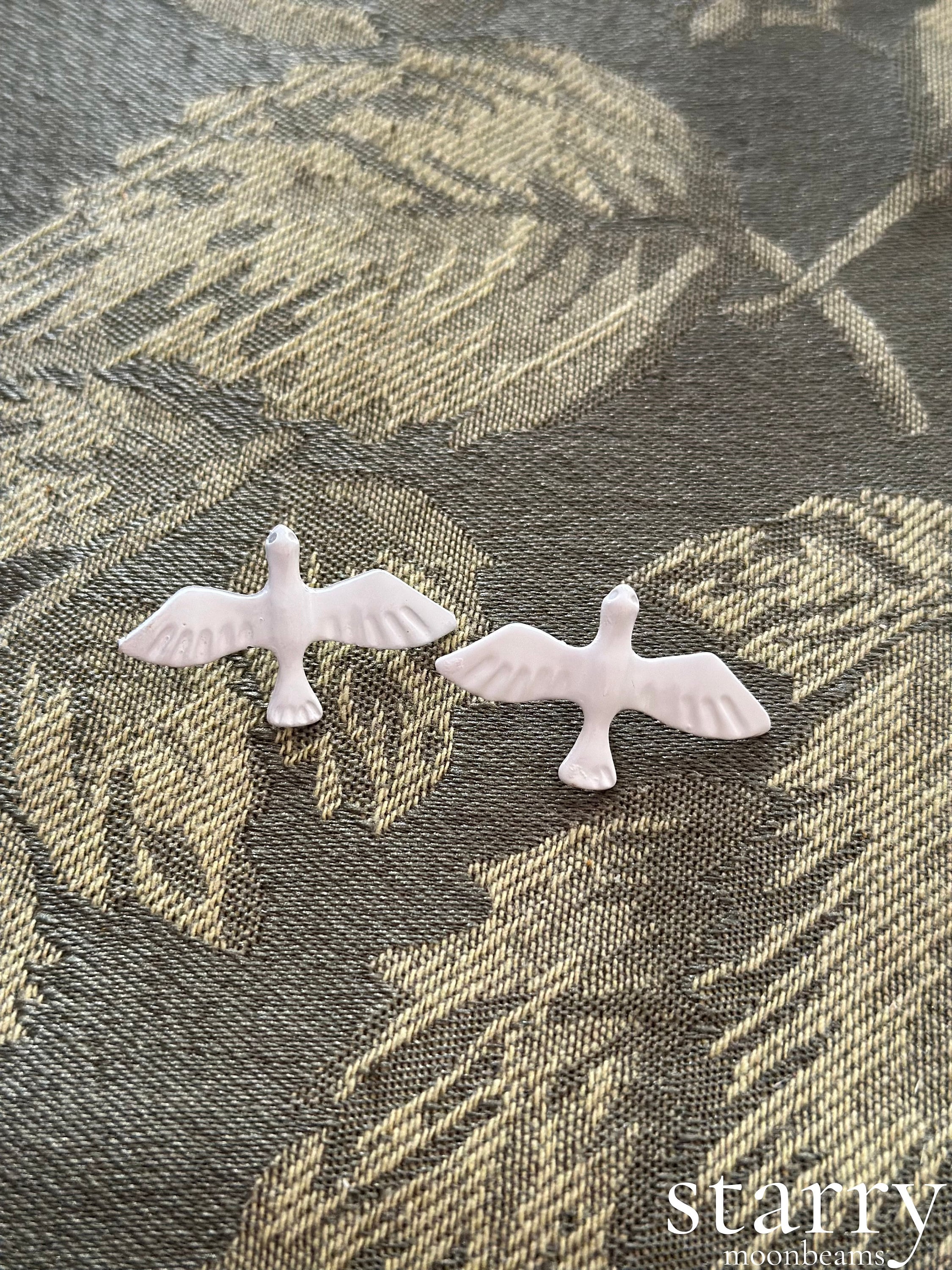 Personalized White Dove Pin Custom Initials Memorial Gift Best Friend ...