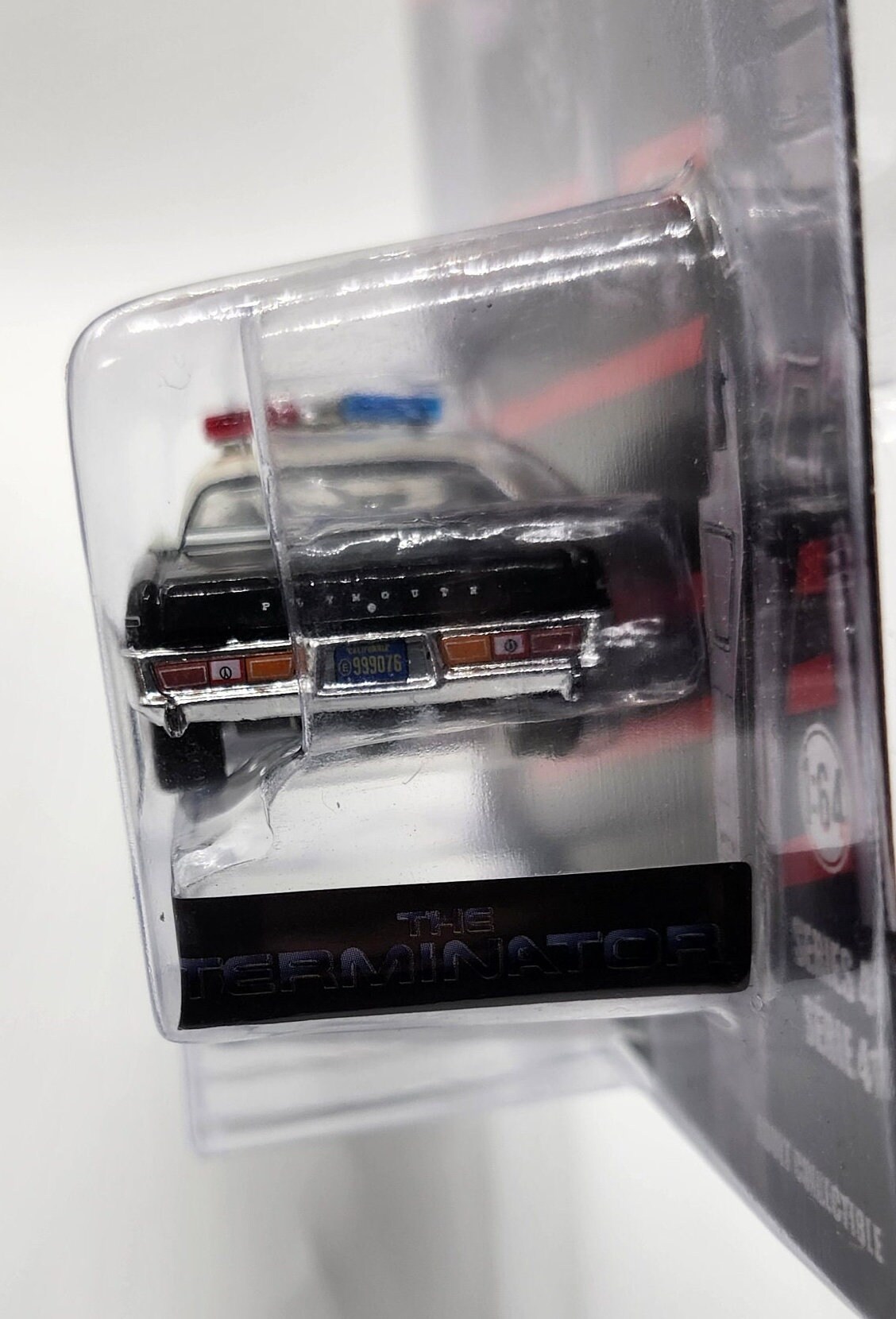 2024 Greenlight 1977 Plymouth Fury the Terminator LAPD Hollywood Series ...
