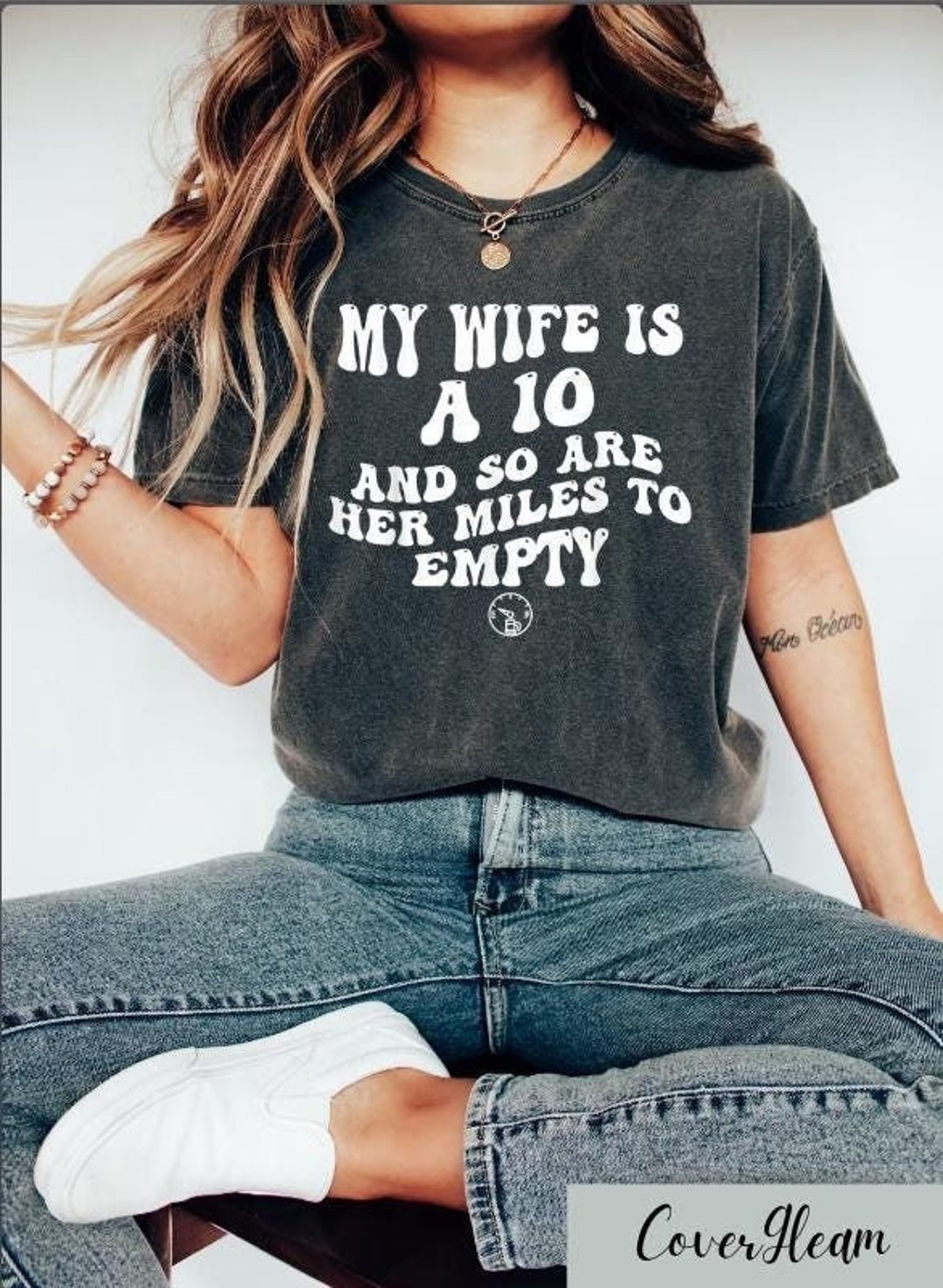 Running Wife T-shirt Design PNG, Funny Runner Spouse Quote, Digital ...