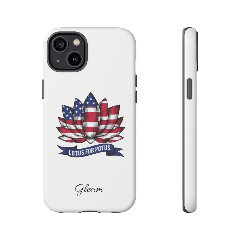 Personalized Lotus for Potus Vintage Phone Case,custom Kamala Harris ...