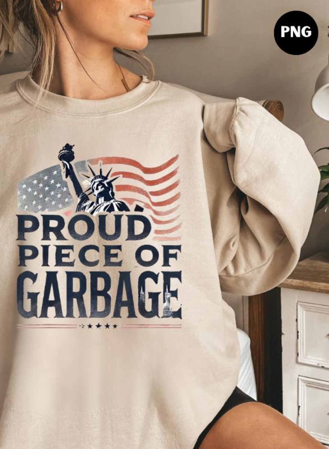 Proud Piece of Garbage Png, Trump Garbage Man, MAGA Garbage,trump 2024 ...