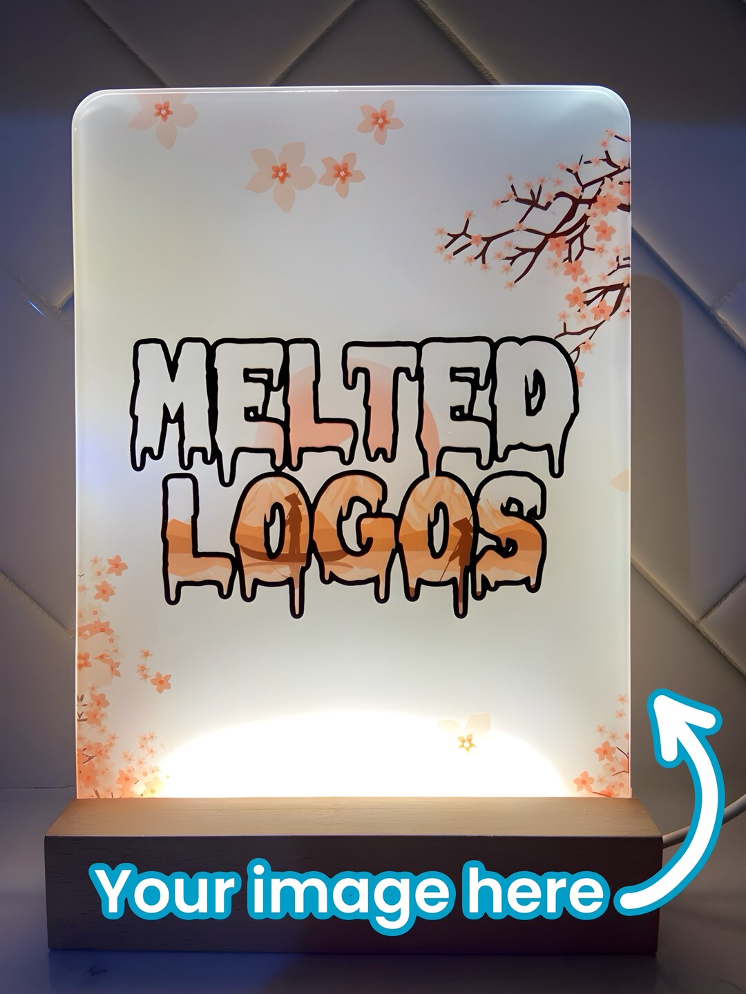 Personalized LED Light up Acrylic Photo 6x 8 - Etsy