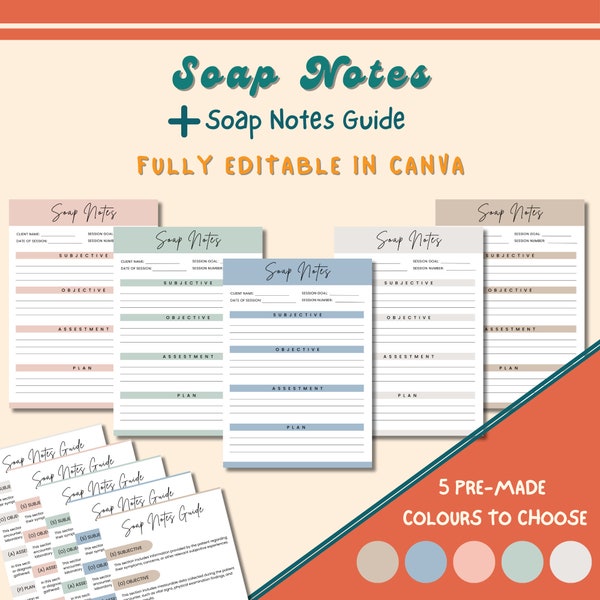 Mental Health Progress Note Cheat Sheet - Etsy UK